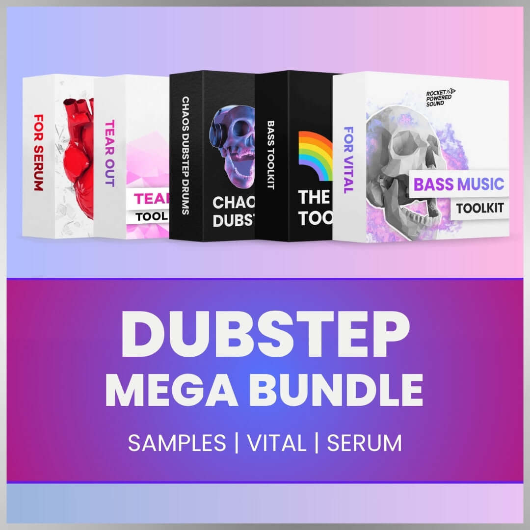 Dubstep Mega Bundle - Samples, Loops, Vital Presets, Drums